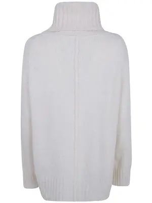 BASERANGE Long-sleeved High Neck Sweater