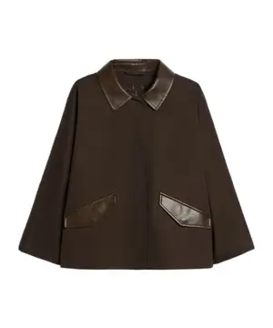IBLUES A-line Jacket With Embellished Collar
