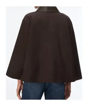 IBLUES A-line Jacket With Embellished Collar