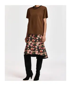 Essentiel Antwerp Short-sleeved T-shirt - Brown