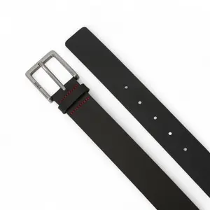 Hugo Boss Leather Buckle Belt