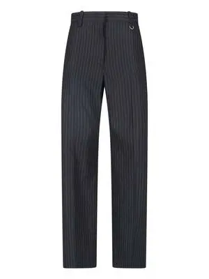 Isabel Marant Étoile Tailored Pinstripe Straight-leg Trousers