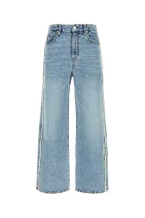 FRAME Crochet Detail Denim Jeans