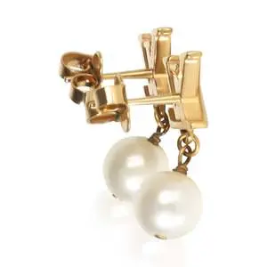 LOUIS VUITTON Gold-plated Iconic Louisa Earrings