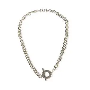 Tiffany & Co. Sterling Silver Toggle Chain Necklace