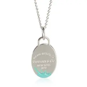 Tiffany & Co. Sterling Silver Return To Splash Pendant Necklace - Sterling_silver