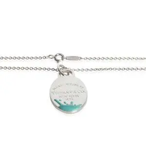 Tiffany & Co. Sterling Silver Return To Splash Pendant Necklace
