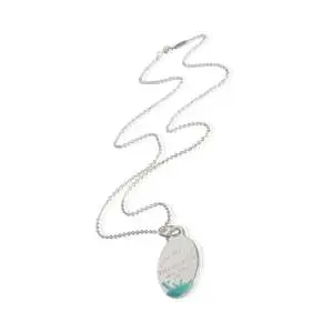 Tiffany & Co. Sterling Silver Return To Splash Pendant Necklace