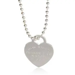 Tiffany & Co. Sterling Silver Return To Heart Pendant Necklace - Sterling_silver