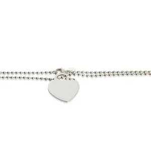 Tiffany & Co. Sterling Silver Return To Heart Pendant Necklace