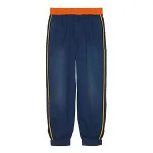 Gucci Technical Jersey Jogging Pant 'blue - Navy