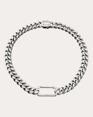 EERA 18k White Gold Dimitri Necklace - Silver