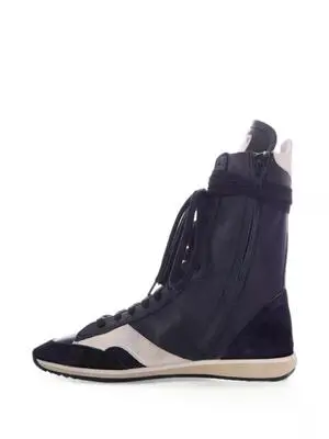 Patrizia Pepe Panelled High-top Sneakers