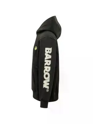 BARROW Logo-print Hoodie - Black