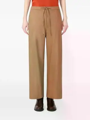 Max Mara Drawstring Wide-leg Trousers