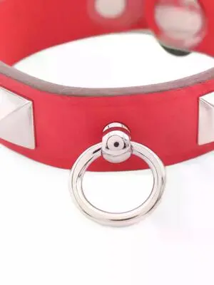 Hermès Calf-leather Glove Holder With Stud Embellishments