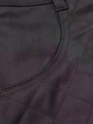 Hermès Quilted Wrap Mini Skirt