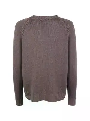Rossopuro Knitted Raglan Sleeve Sweater
