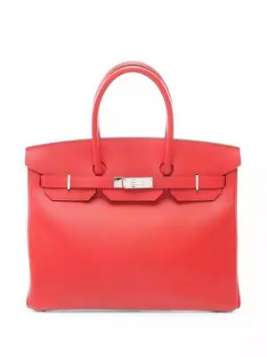 Hermès 2019 Birkin 35 Epsom Handbag - Red
