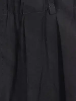 UMA WANG Pleated Cropped Trousers