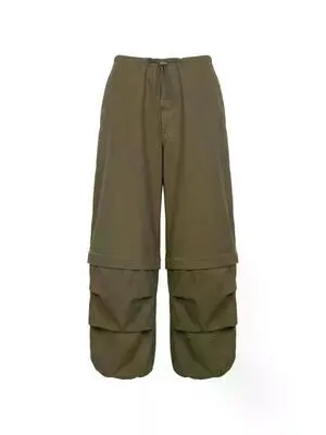 AGOLDE Coulson Panelled Track Pants - Green