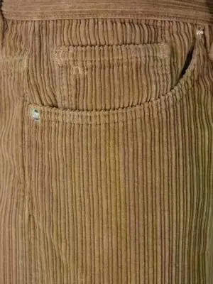 NINE:INTHE:MORNING Cotton Corduroy Straight-leg Trousers - Neutrals