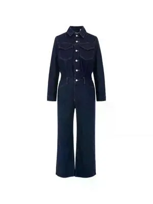 LEVI'S Button-up Denim Jumpsuit