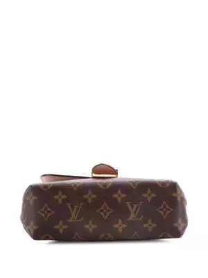 LOUIS VUITTON Monogram Canvas And Leather Locky Handbag Satchel - Pink