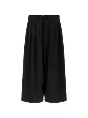 Yohji Yamamoto Pleated Wool Trousers