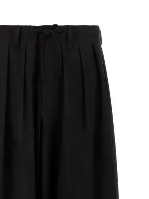 Yohji Yamamoto Pleated Wool Trousers