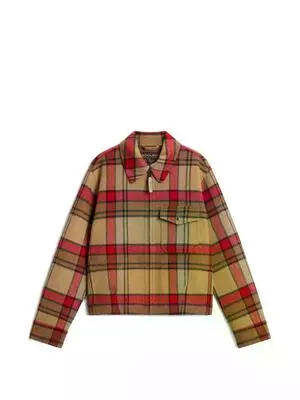 Woolrich Checked Zip-up Jacket