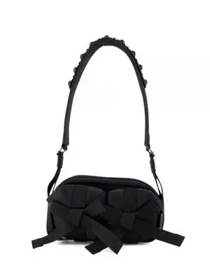 Simone Rocha Embellished Shoulder Bag - Black