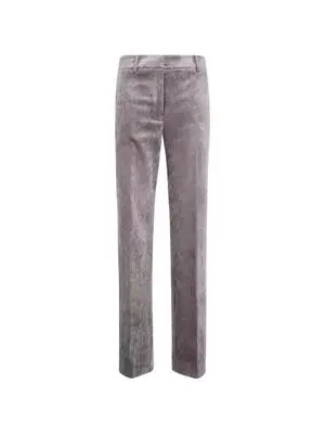 Antonelli Firenze Corduroy Straight-leg Trousers - Brown