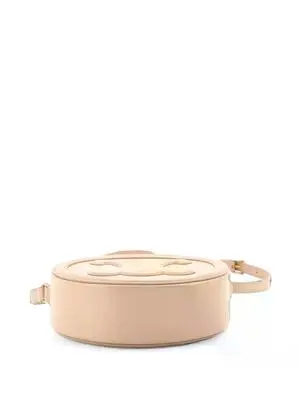Celine Triomphe Oval Leather Crossbody Bag