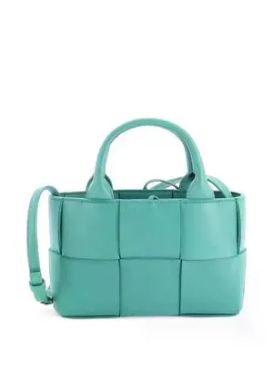 Bottega Veneta Intrecciato Leather Tote Bag - Green