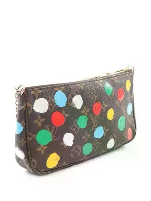 LOUIS VUITTON X Yayoi Kusama 2023 Pochette Accessoires Monogram Shoulder Bag