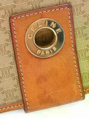 Celine 2000s Macadam Shoulder Bag