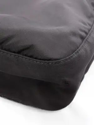 Prada Logo Plaque Shoulder Bag