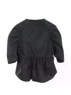 Prada V-neck Bow Detail Blouse