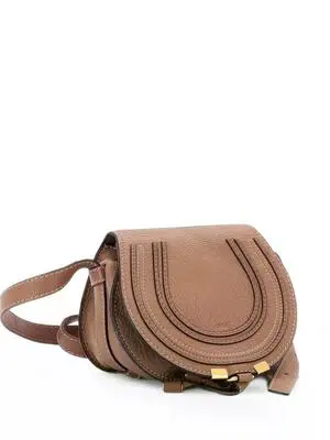 Chloé Leather Cross Body Bag - Brown