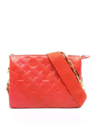 LOUIS VUITTON Louis Vuitton Coussin Monogram Shoulder Bag Red