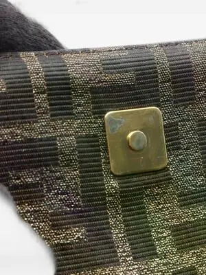 Fendi 2000s Zucca Shoulder Bag - Brown