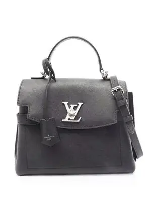 LOUIS VUITTON Lockme Ever Bb Tote Bag - Black