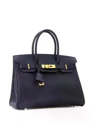 Hermès Birkin Handbag Epsom With Gold Hardware 30 Satchel