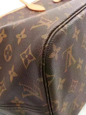 LOUIS VUITTON Neverfull Mm Monogram Tote Bag - Brown