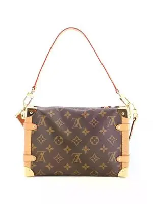 LOUIS VUITTON Monogram Canvas Mm Satchel - Brown