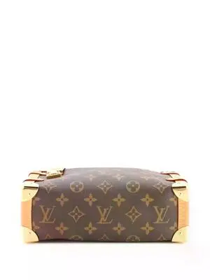 LOUIS VUITTON Monogram Canvas Mm Satchel - Brown