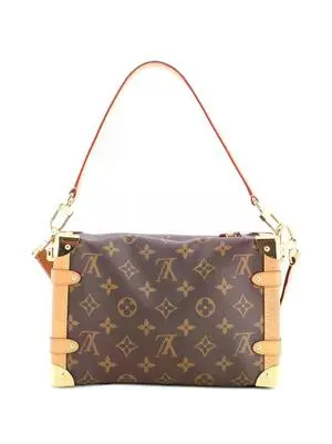 LOUIS VUITTON Monogram Canvas Mm Satchel - Brown