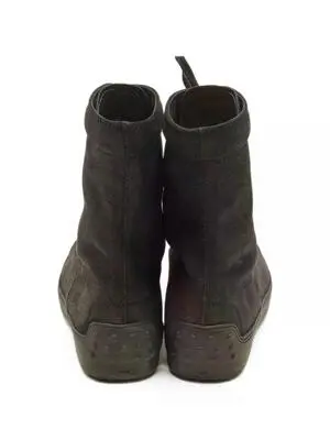 TOD'S Gommino-detail Lace-up Combat Boots