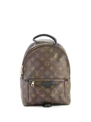 LOUIS VUITTON Palm Springs Monogram Canvas Pm Backpack - Brown